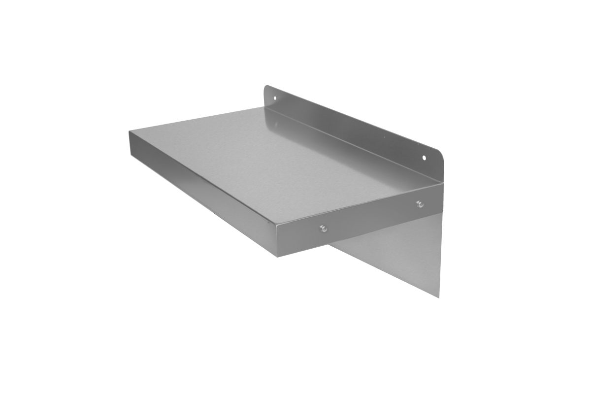 Wall Shelf Stainless Steel 1500mm - Next Day Delivery