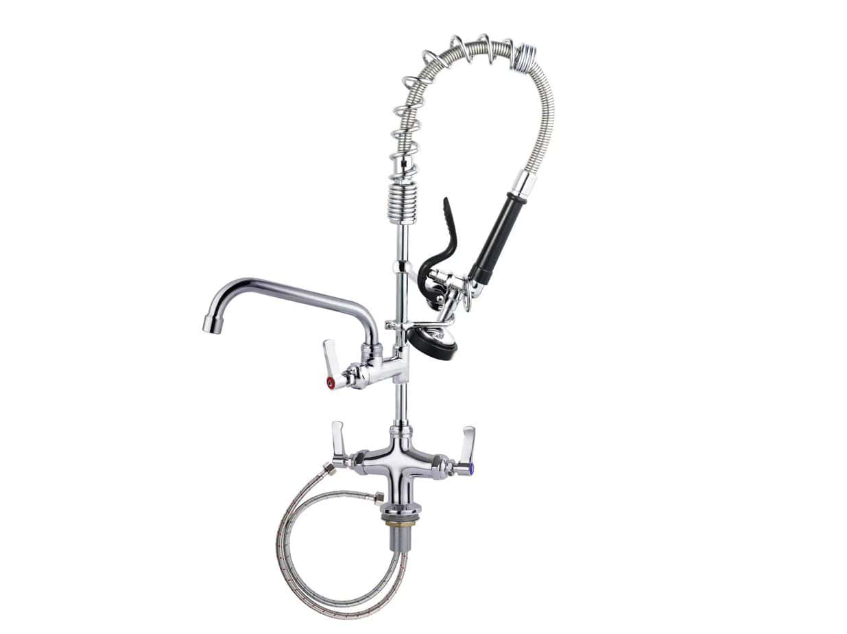 Small Pre Rinse Spray Tap + Bowl Filler - Cater Kitchen